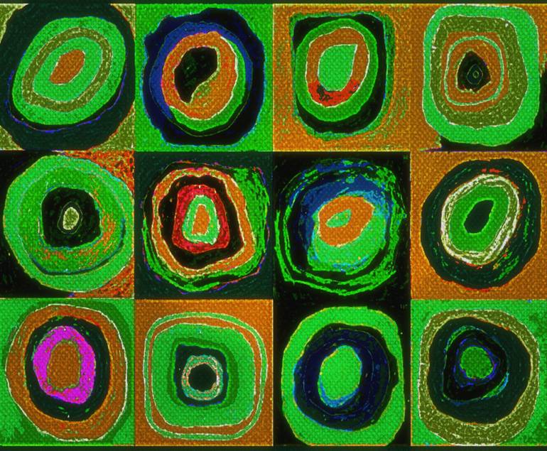 Circular Art Painting by priya sharma | Saatchi Art