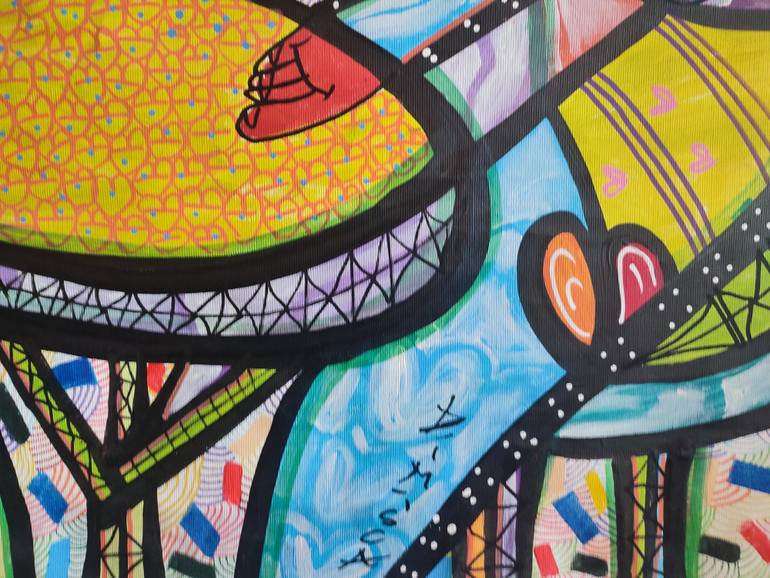 I Love you. Paris Painting by Laurentiu Dimisca | Saatchi Art