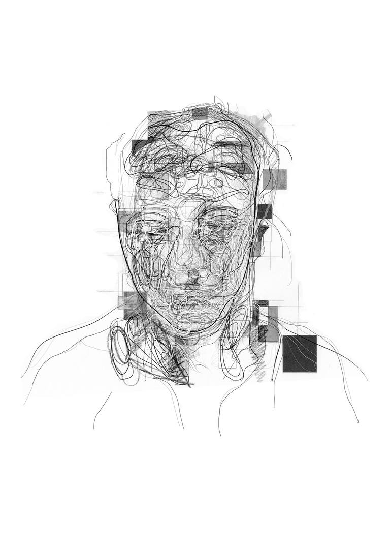 Interrogation #3 Drawing by Sarah Harrison | Saatchi Art