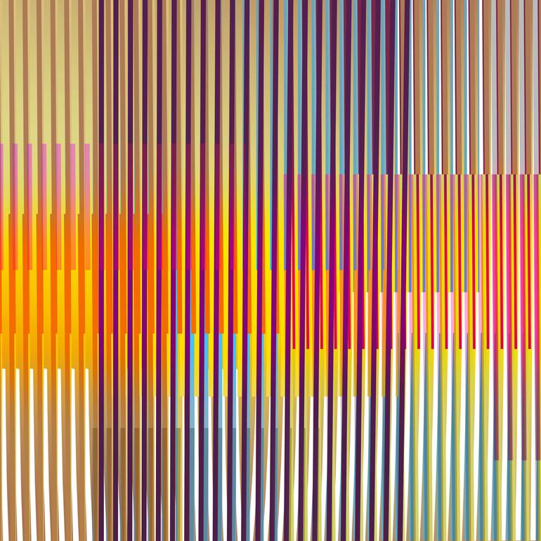 Color Fusion No 006 Mixed Media by Pedro Blas | Saatchi Art