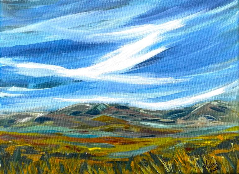 Canyon View Painting by Kathy Symonds | Saatchi Art