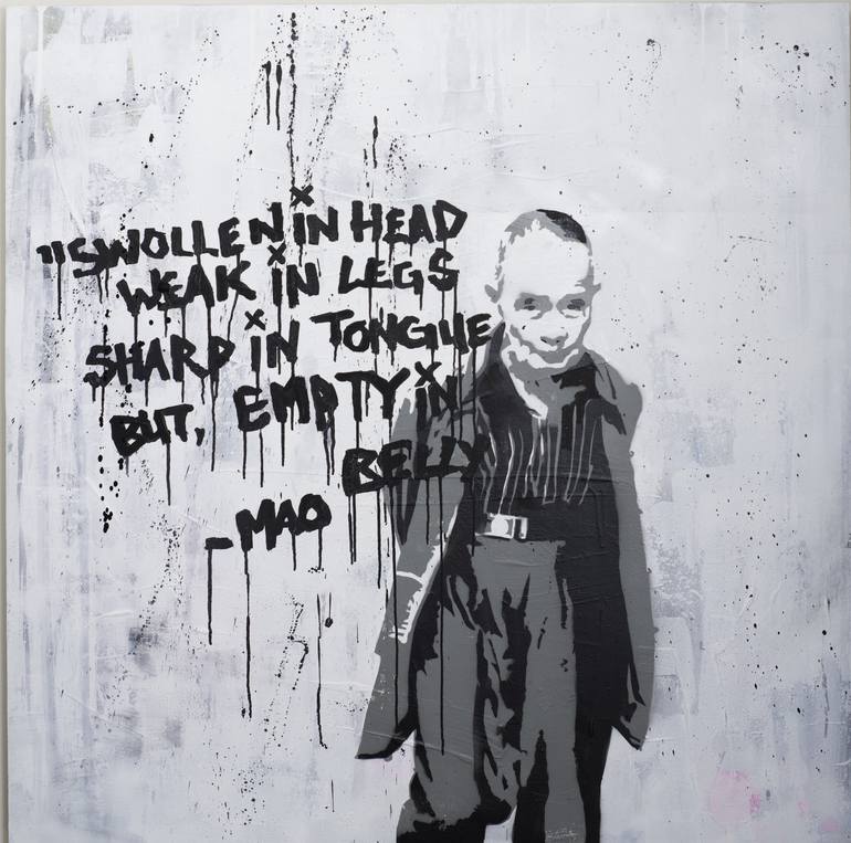 Humble Man Painting by Zach Lowe | Saatchi Art