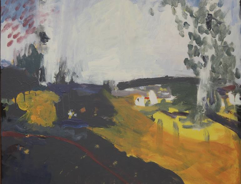 Landscape 1 Painting by Urban Hedin | Saatchi Art