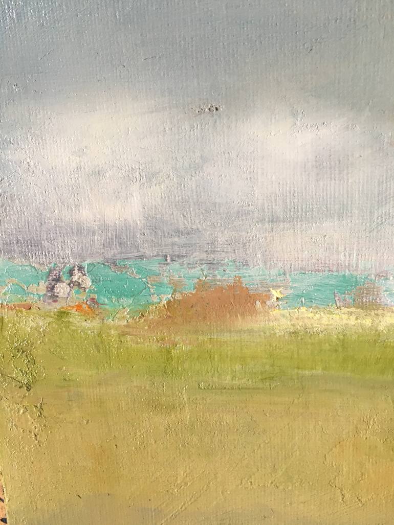 Landscape fields Painting by Urban Hedin | Saatchi Art