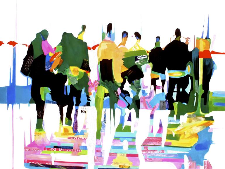 Towards the light Painting by Jane Appleton | Saatchi Art