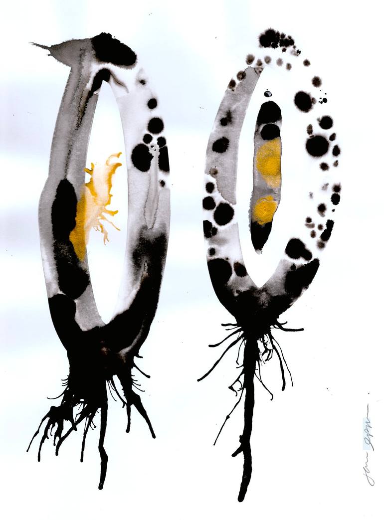 Burgeon 3 Drawing by Jane Appleton | Saatchi Art