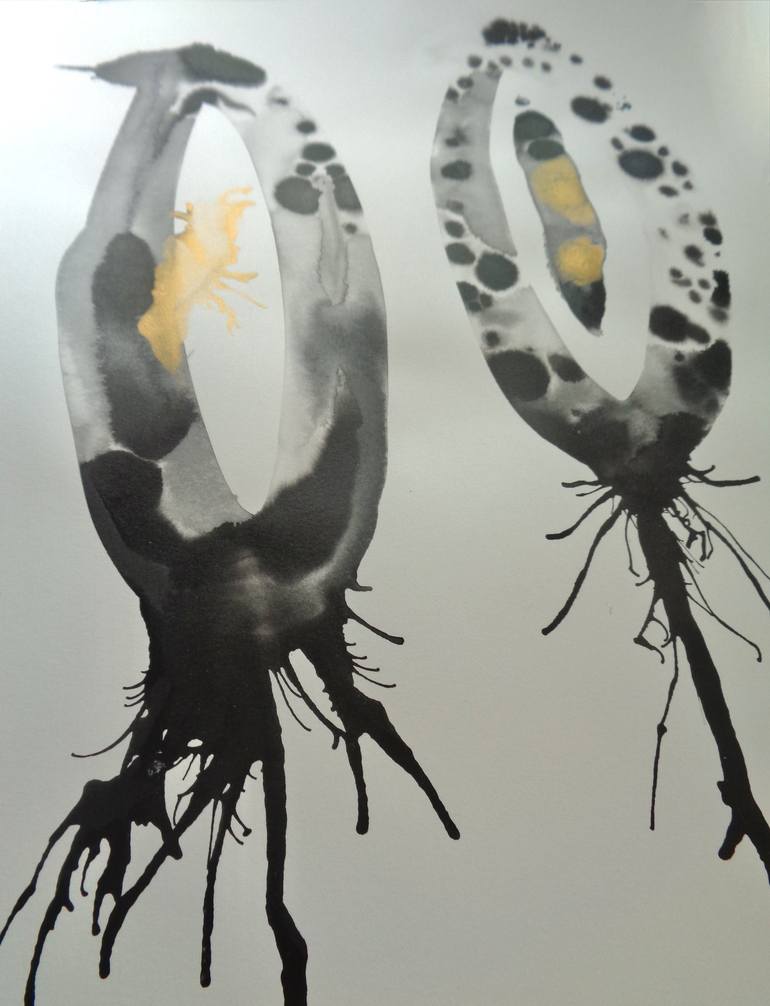 Burgeon 3 Drawing by Jane Appleton | Saatchi Art