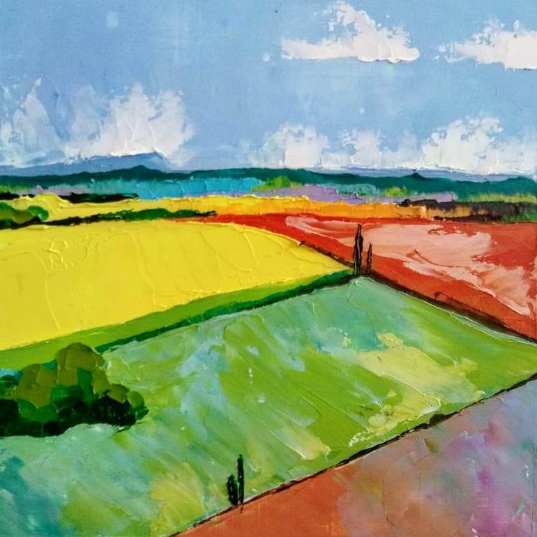 Landscape2020 n°8 Painting by Chen Xi | Saatchi Art