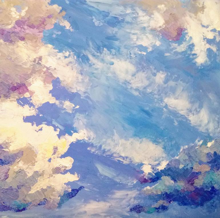 Cloudscape Painting by Chen Xi | Saatchi Art