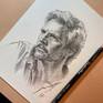 Pedro Drawing by Aleksandra Klepacka | Saatchi Art