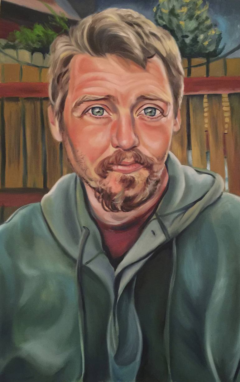 BRANDON Painting by Amanda Predmore | Saatchi Art