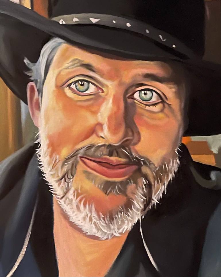 George Painting by Amanda Predmore | Saatchi Art