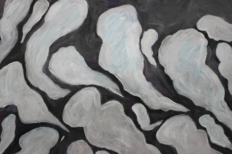 Souls Floating of Their Own Devices Painting by Connie Ann Wagner ...