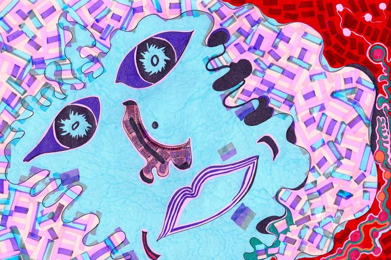 Mood of the day 01 Drawing by Amanda Strout | Saatchi Art