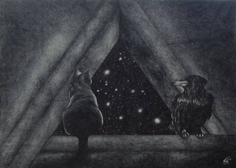 The Third Eye Painting by Stefano Reale | Saatchi Art