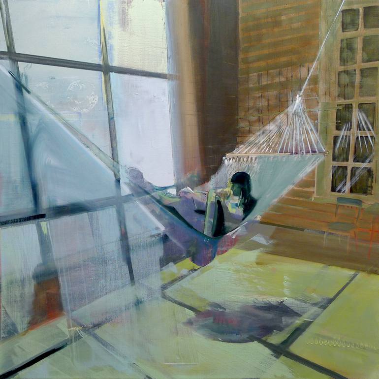 Hammock Painting by Andrew Fish | Saatchi Art