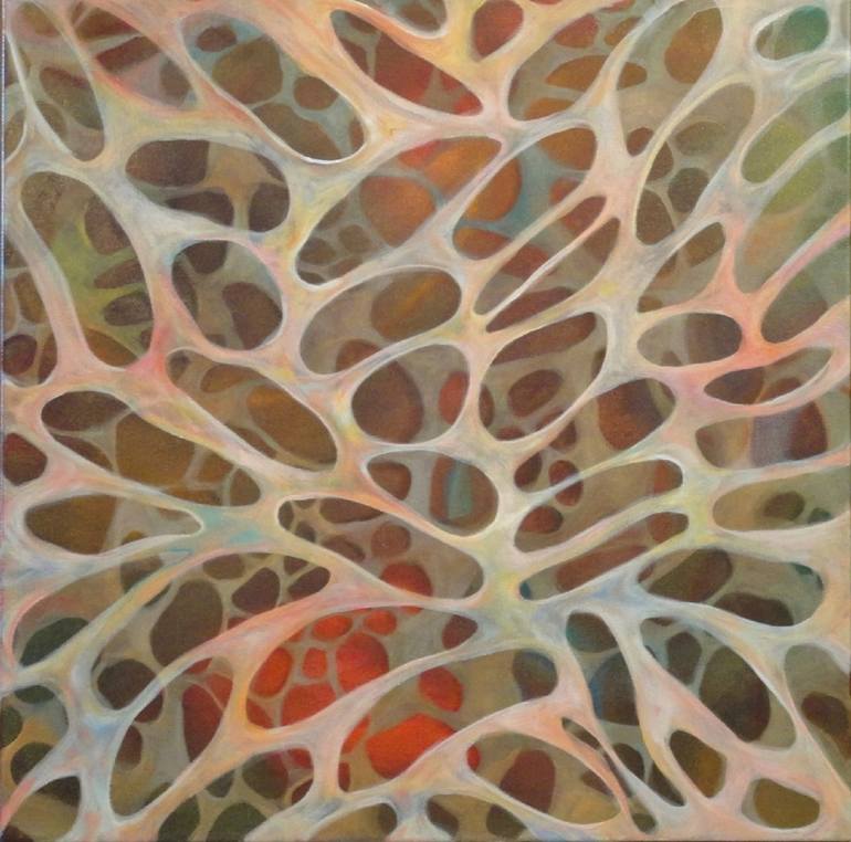 Fossils of Winter Painting by Marcia K Hales | Saatchi Art