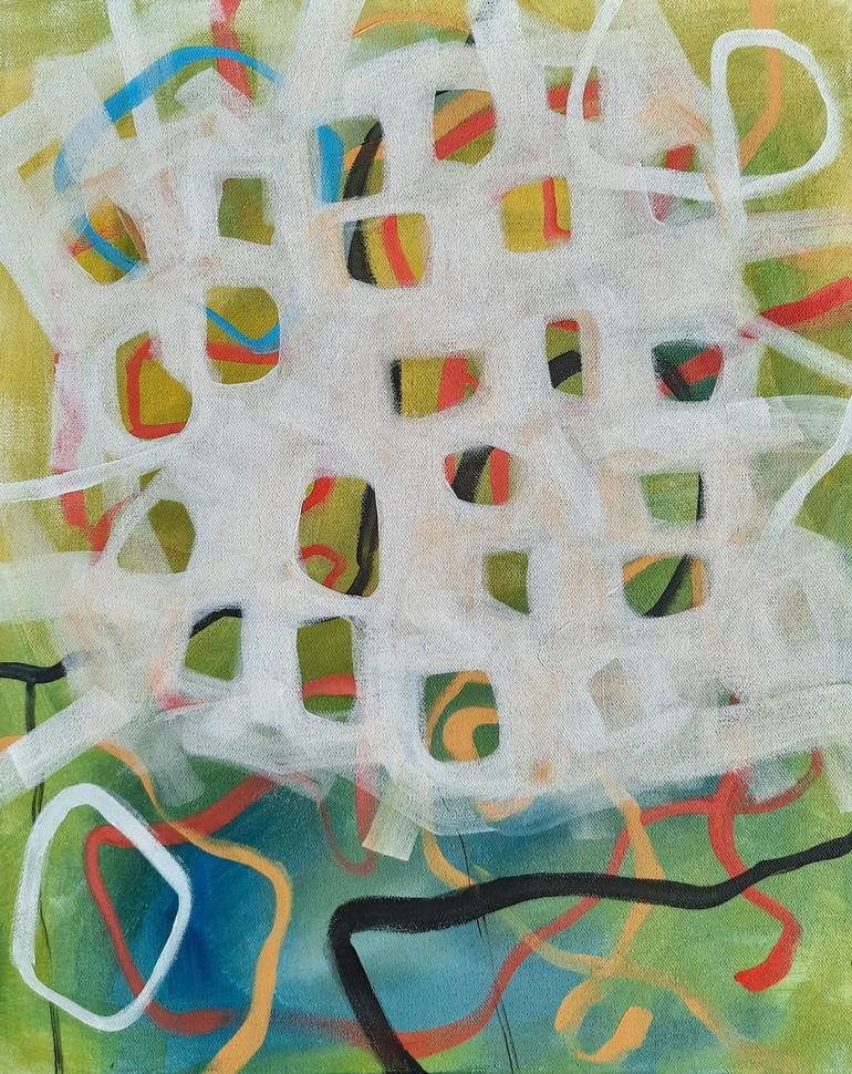 Secrets Painting by Marcia K Hales | Saatchi Art