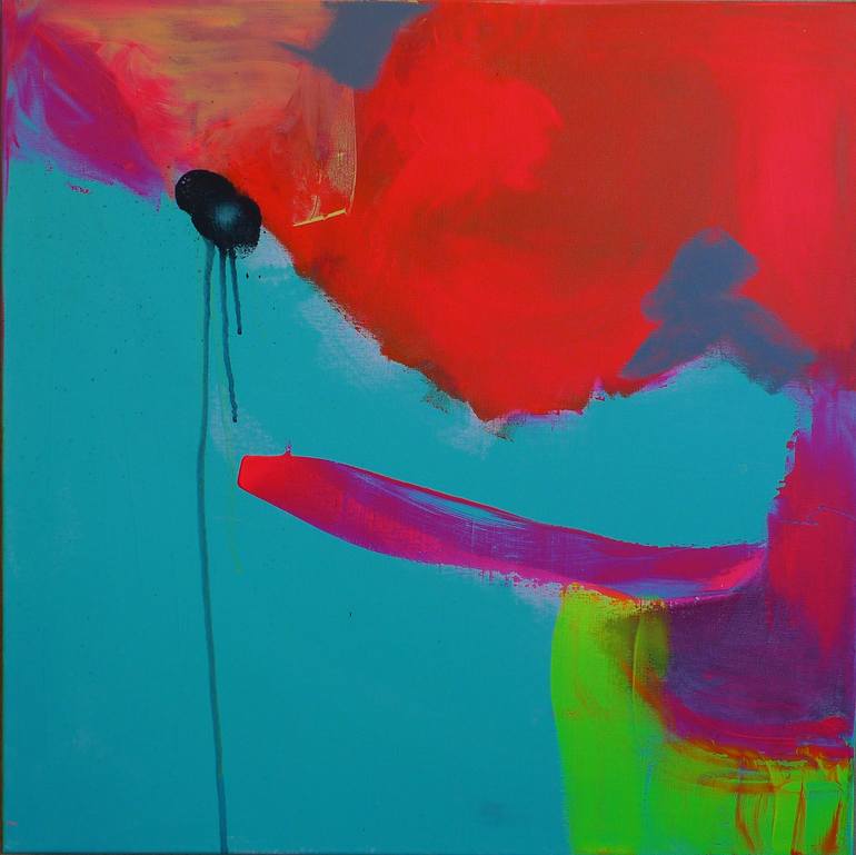 Orange Painting by Emma Ball | Saatchi Art