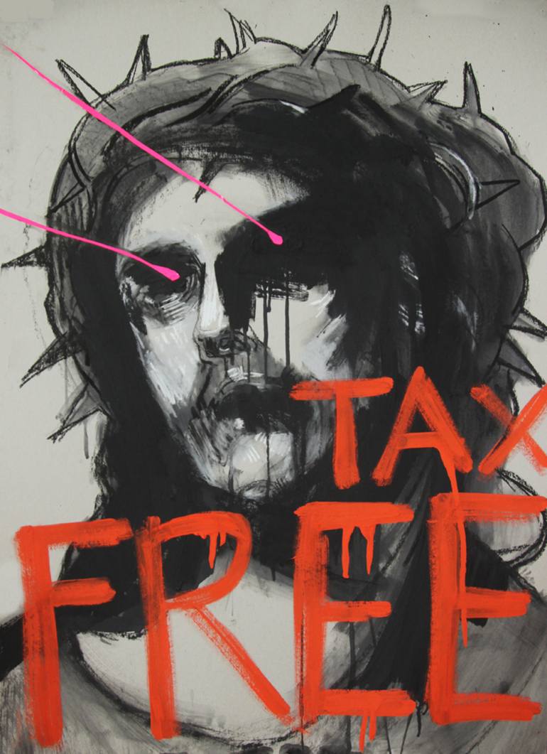 Tax Free Painting by Laszlo Csernatony Lukacs | Saatchi Art