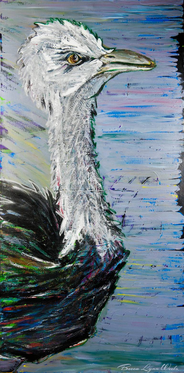 Letting Go Painting by Rebecca Weeks Howard | Saatchi Art