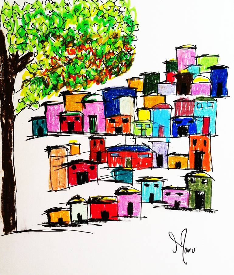 Mexico Drawing by Maru Mercado | Saatchi Art
