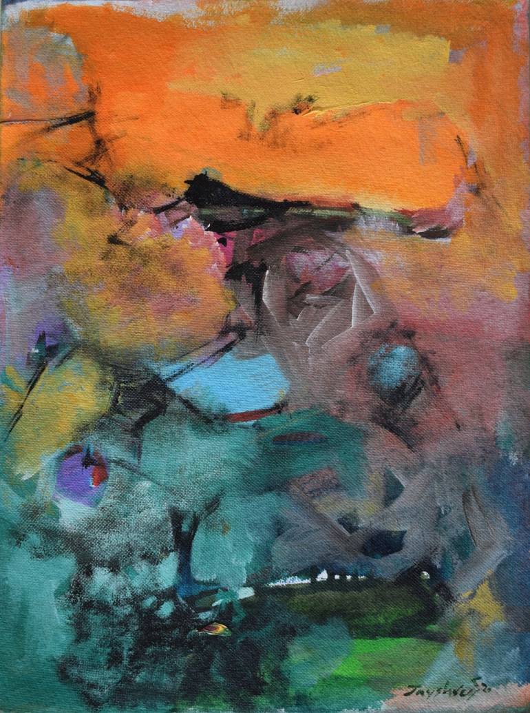 Sound of Music Painting by Jayshree Savani | Saatchi Art