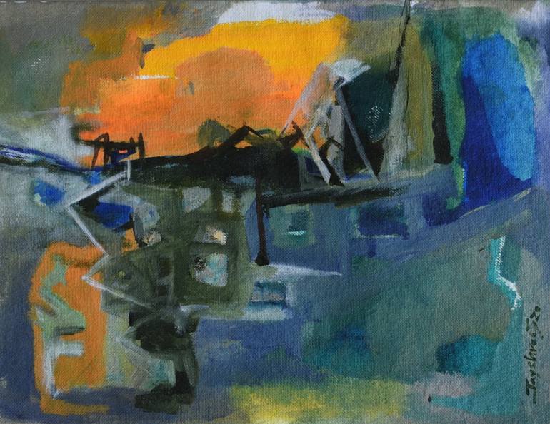 Flamboyance of Nature Painting by Jayshree Savani | Saatchi Art