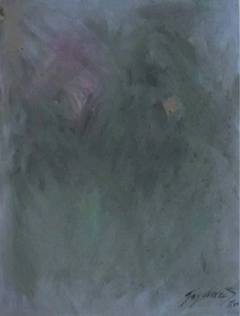 Breeze in my garden Painting by Jayshree Savani | Saatchi Art