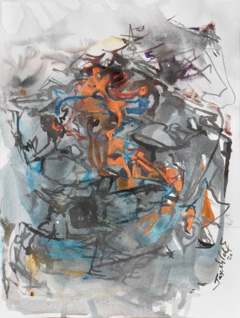 Citrus trail Painting by Jayshree Savani | Saatchi Art