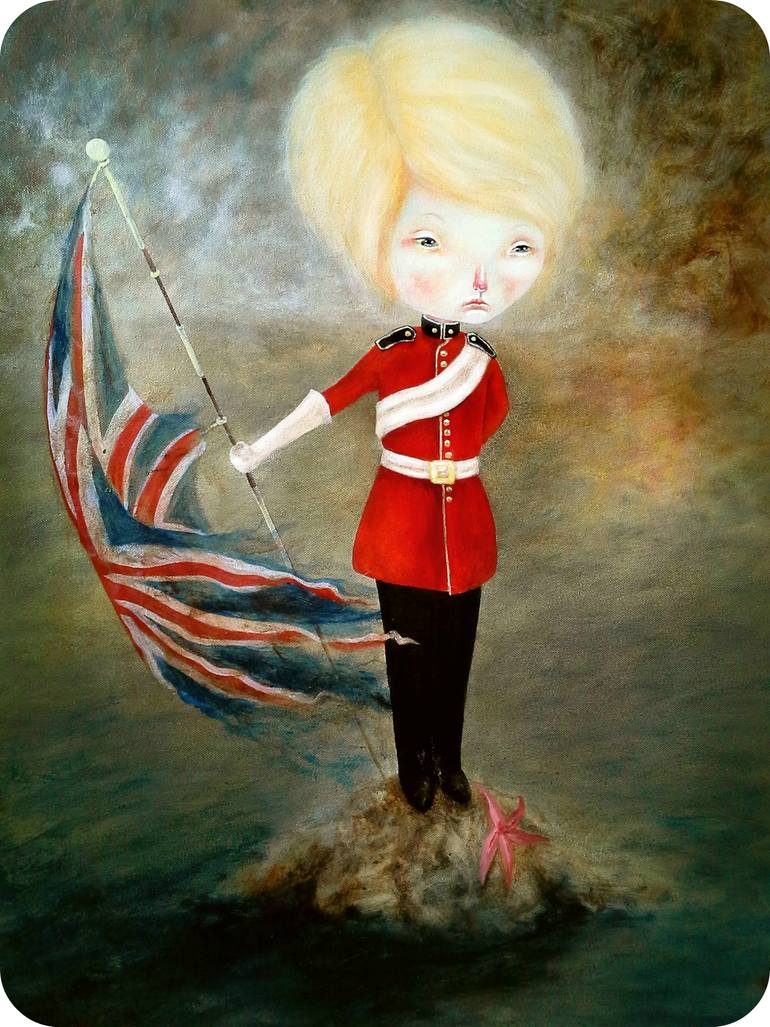 The Looker Painting by charlie phillips | Saatchi Art