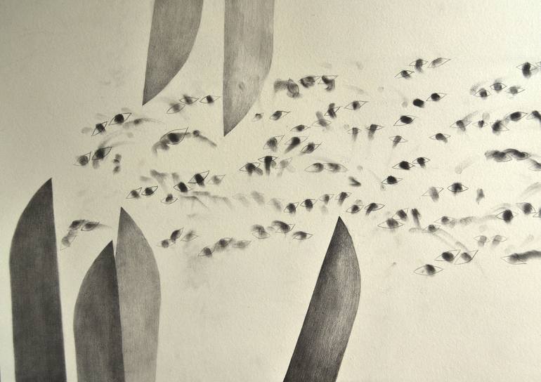 The unfit Drawing by ivana mali vukelic | Saatchi Art