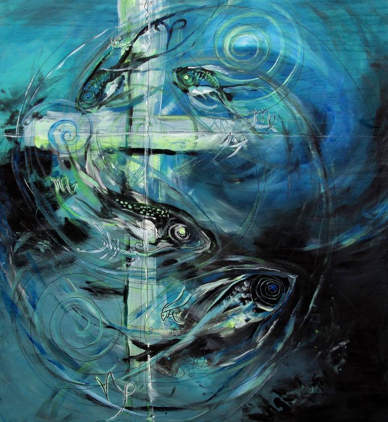 Two and Four Painting by J Vincent Scarpace | Saatchi Art