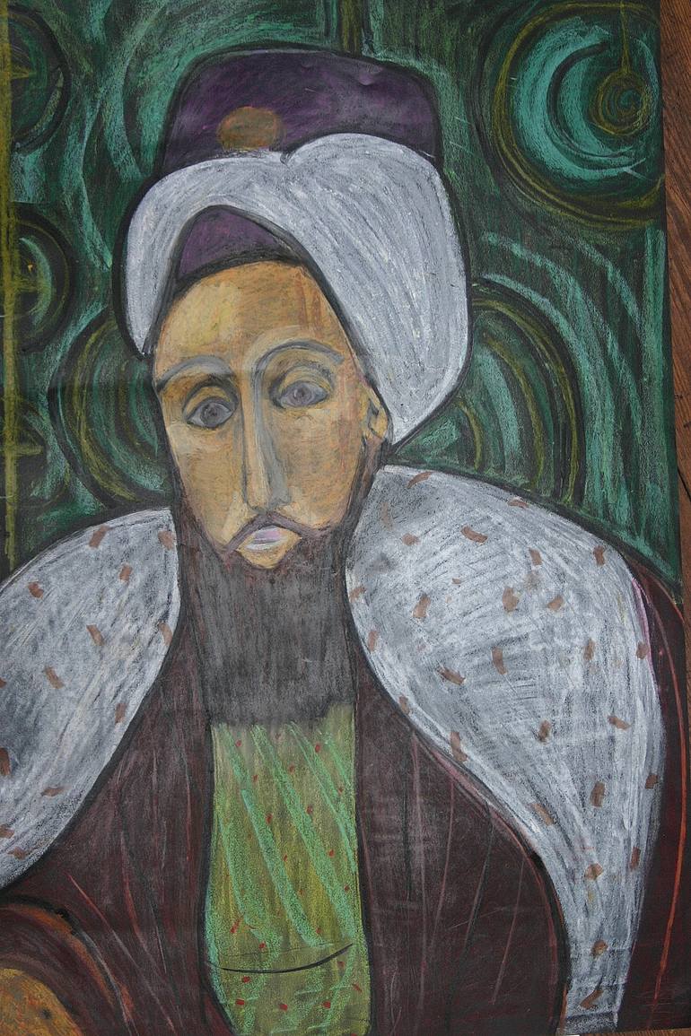 Sultan Drawing by Sara May de Sarmiento | Saatchi Art