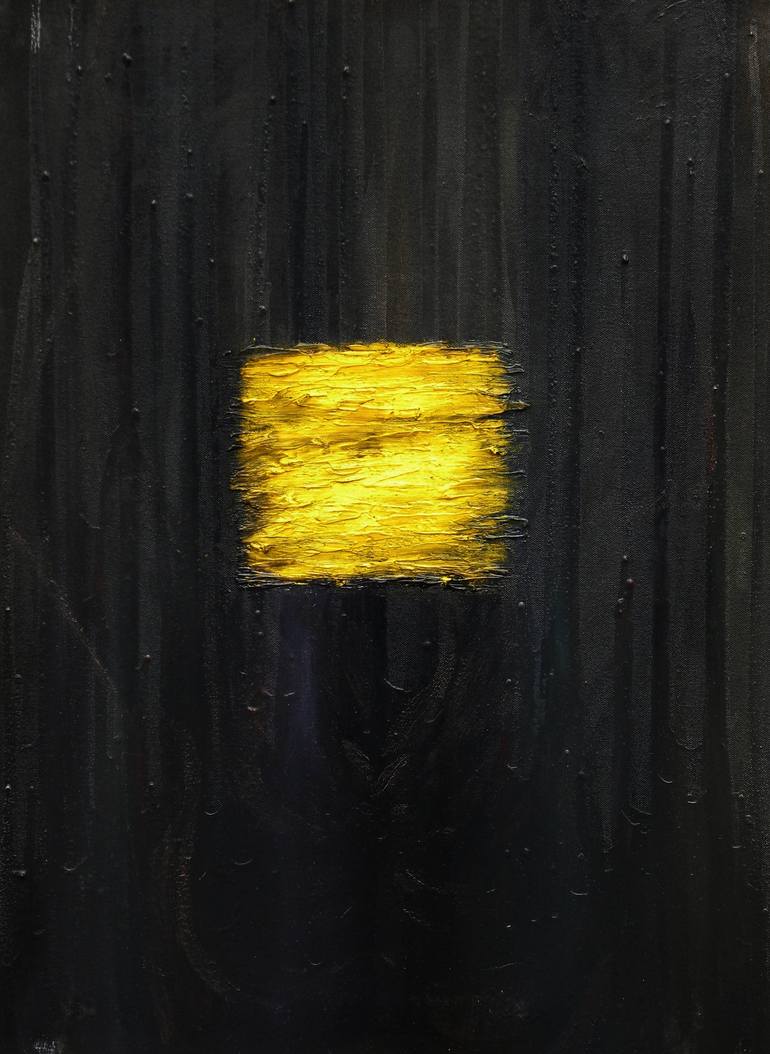 Yellow Quadrilateral No. 2 Painting by Gianni Parabicoli | Saatchi Art