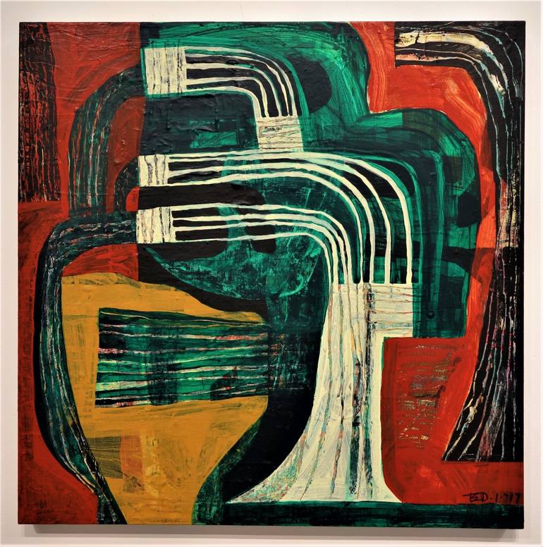 Aqua Sacra #2 Painting by Ted Willis | Saatchi Art