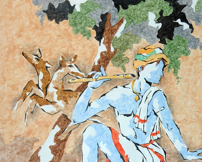 Blissful Painting by kalaa studio | Saatchi Art