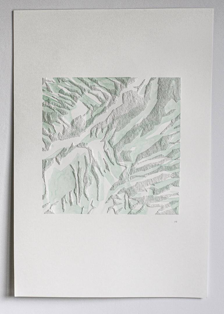 Mt. Woolley Drawing by Demi Overton | Saatchi Art