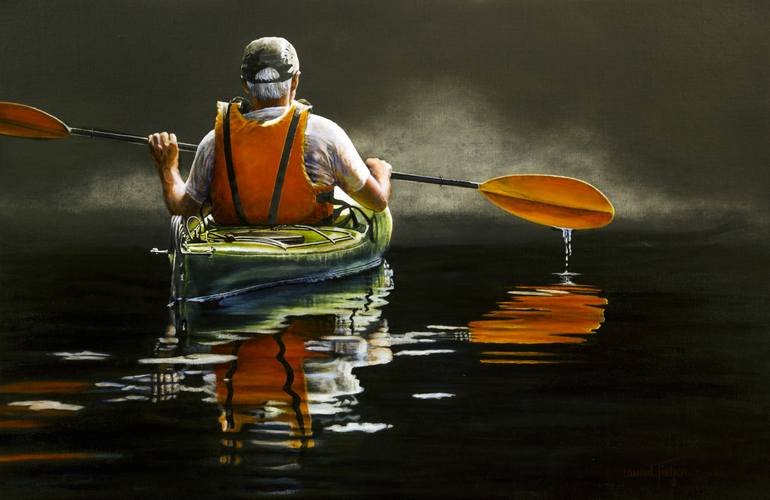 Retirement Painting by Laurie Tietjen | Saatchi Art