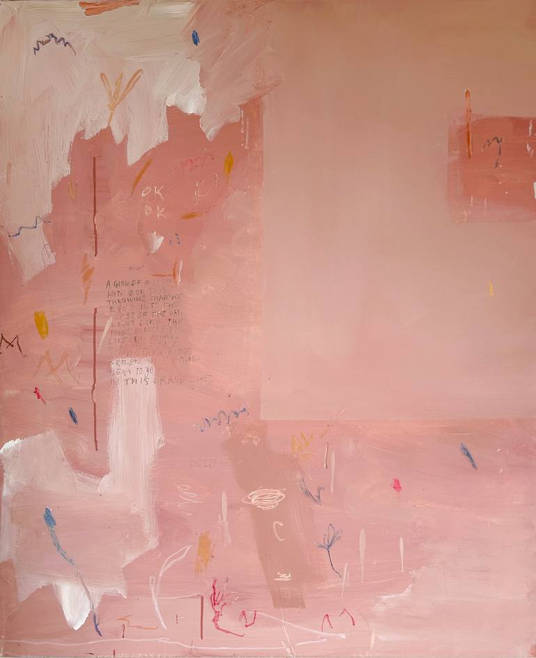 Orange Light Painting by Sam Hennig | Saatchi Art