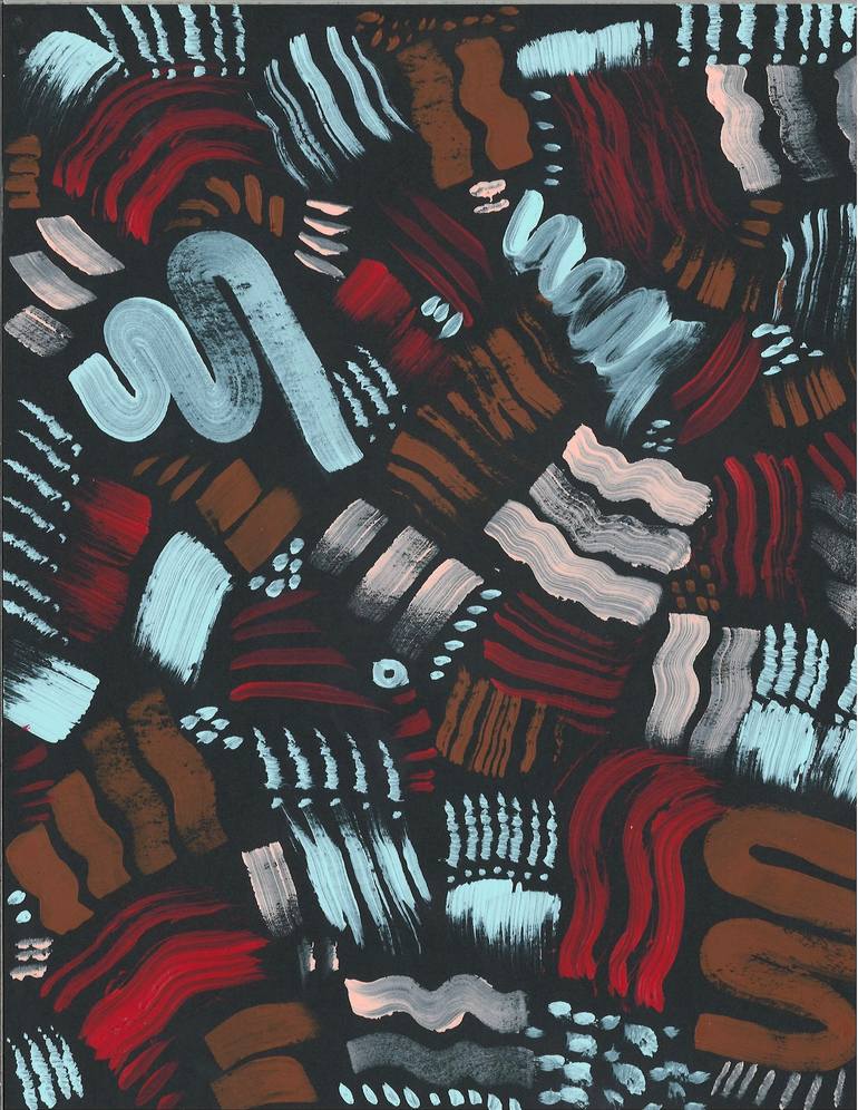 Jazz in the Aether Painting by Kel Brown | Saatchi Art