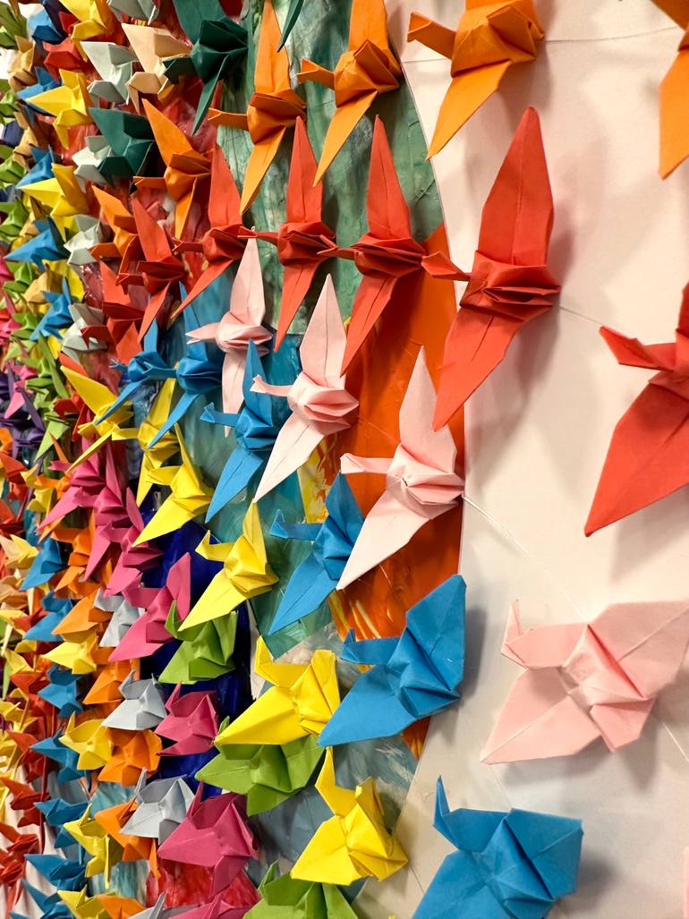 A whirlwind of freedom… (ORIGAMI 2024) Collage by Olivier Messas ...