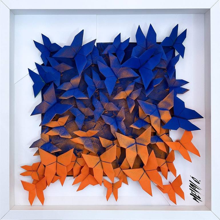 Dream a little… (ORIGAMI 2024) Collage by Olivier Messas | Saatchi Art