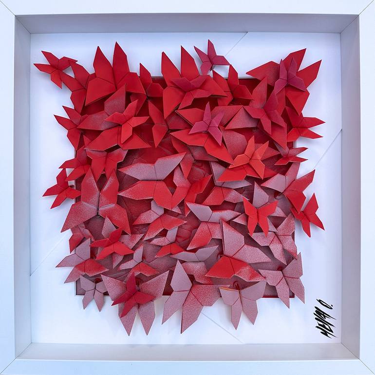 Just Love (ORIGAMI 2024) Collage by Olivier Messas | Saatchi Art