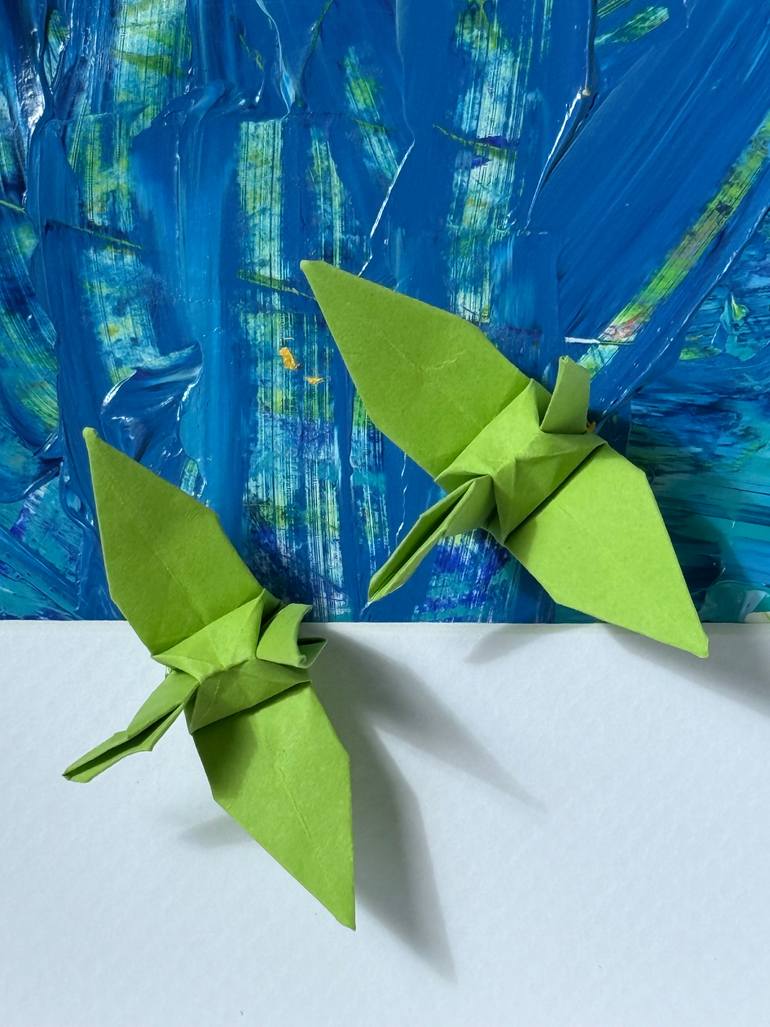Ensemble en mer… “TOGETHER AT SEA” (ORIGAMI 2025) Collage by Olivier ...