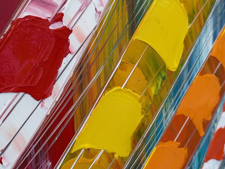 L'océan des couleurs... THE OCEAN OF THE COLORS... (2025) Painting by ...