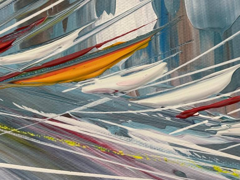 L'océan des couleurs... THE OCEAN OF THE COLORS... (2025) Painting by ...