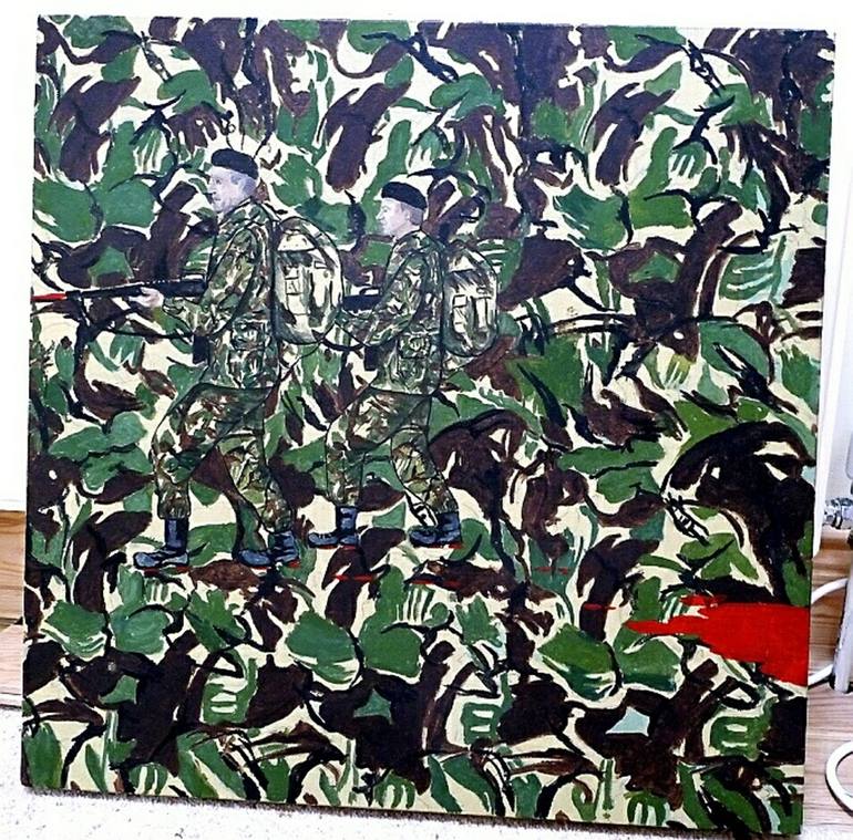 Detail Painting by anne t pickering | Saatchi Art