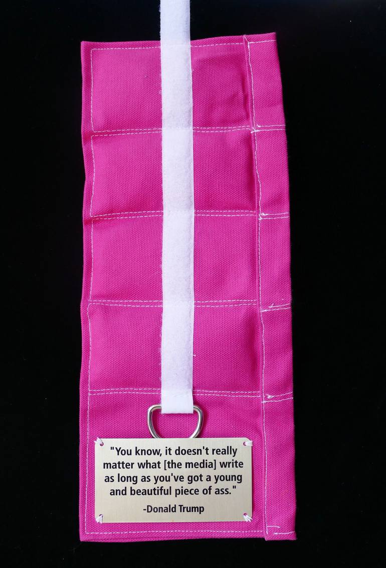 The Weight of Words: Piece of Ass Installation by Michelle Hartney ...