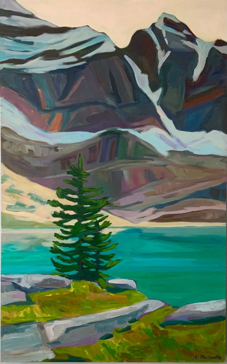 Living the High Life Painting by Alison Philpotts | Saatchi Art